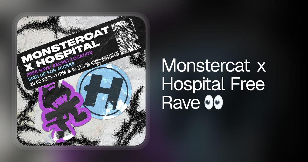 Monstercat x Hospital Free Rave 👀