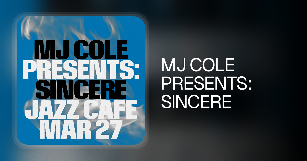 MJ COLE PRESENTS: SINCERE