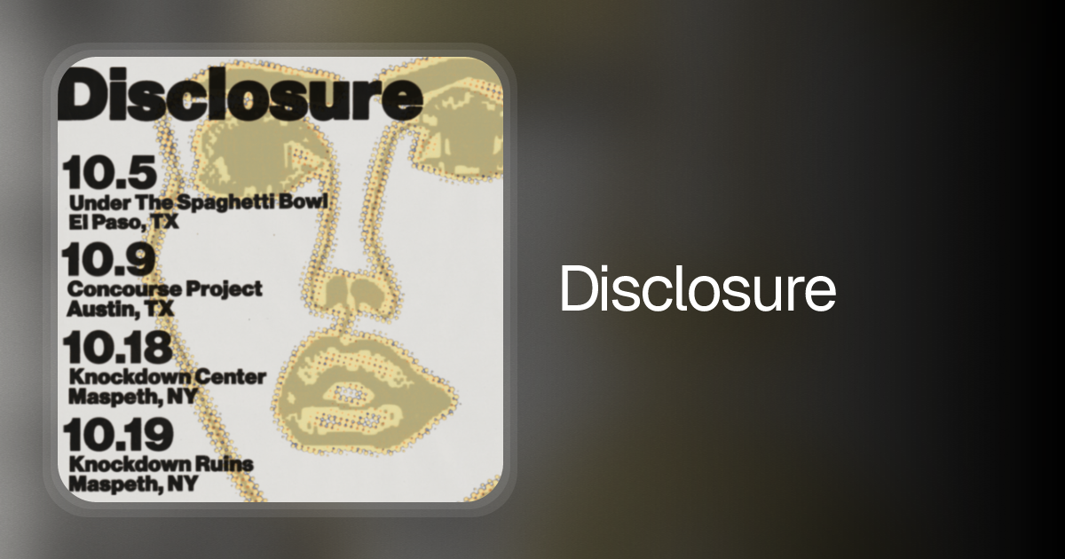 Disclosure